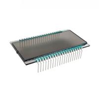 China Custom Monochrome HTN 7 Segment Display 6-Digit TN Transmissive Screen Fuel Dispenser LCD Controller Board 5V Positive Segment for sale