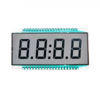 China Custom Monochrome HTN 7 Segment Display 6-Digit TN Transmissive Screen Fuel Dispenser LCD Controller Board 5V Positive Segment for sale
