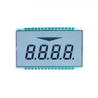 China Character LCD 7 Segment 4 Digits Display STN Lcd Display for Fuel Dispenser for sale