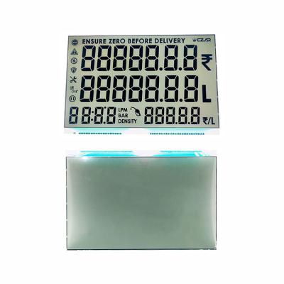 China 6 Digit 7 Segment TN Type LCD Display Module 70 Pin Fuel Dispenser for sale