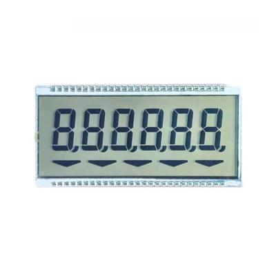 China Customized 7 Segment TN LCD Display 6 Digit Fuel Dispenser Segment Displays for sale