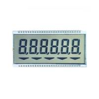 China Customized 7 Segment TN LCD Display 6 Digit Fuel Dispenser Segment Displays for sale