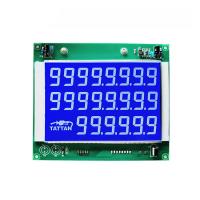 China Factory Wholesale Custom Lcd Display 7 Segment 22 Digit Car Lcd Pin With PCB for Fuel Dispenser for sale
