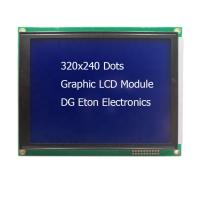 China ET-320240B Cob Graphic Lcd Display 320*240 with Blue Backlight Stn Graphic Lcd Module 320240a Dots Mono Lcd Display Module for sale