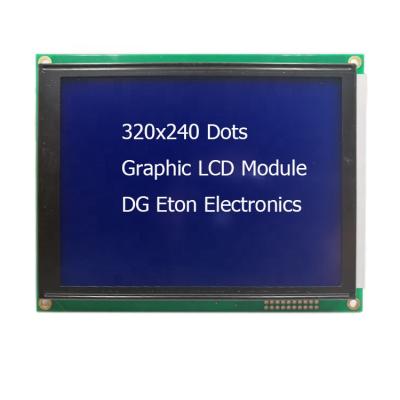 China ET-320240B Cob Graphic Lcd Display 320*240 with Blue Backlight Stn Graphic Lcd Module 320240a Dots Mono Lcd Display Module for sale