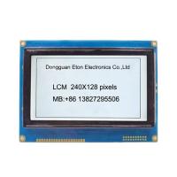 China Factory Price 240x128 Resolution Color Graphic LCD Display STN/FSTN Interface for sale