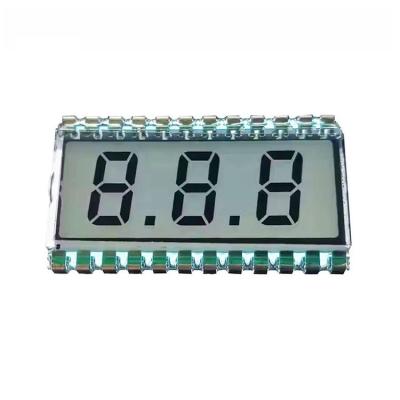 China Custom  7 Segment Monochrome LCD Display 4-Digit Fuel Dispenser LCD Display for sale