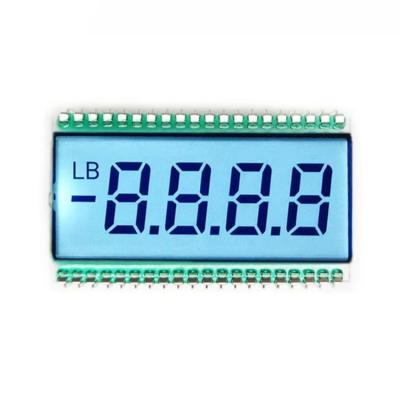 China TN 4-Digit  7-Segment LCD Digital Tube Clock Display Segment Code LCD Screen for sale