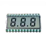 China Custom  7 Segment Monochrome LCD Display 4-Digit Fuel Dispenser LCD Display for sale