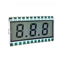 China Custom  7 Segment Monochrome LCD Display 4-Digit Fuel Dispenser LCD Display for sale