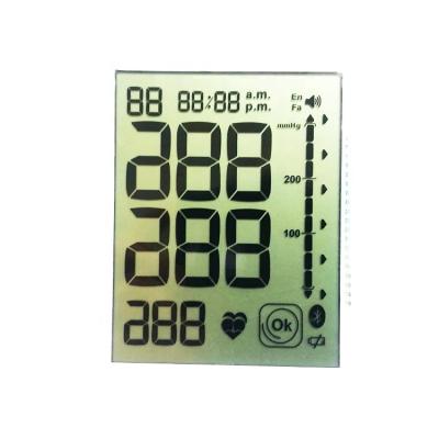China Transparent blood-pressure meter lcd display Electronic type blood pressure measuring instrument Intelligent speech electronic for sale