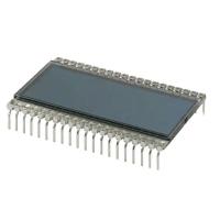 China Character LCD Display Module Reflective 7-Segment TN - Twisted Nematic 50.80mm x 30.48mm x 2.80mm for sale
