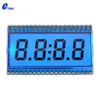 China factory price 40 10 pin lcd connector display 7segemnt 4 digit lcd display for sale