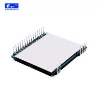 China Custom Transparent 7 Segment Monochrome LCD Display Module for Hygrothermograph Monitor for sale
