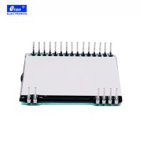 China Custom Transparent 7 Segment Monochrome LCD Display Module for Hygrothermograph Monitor for sale