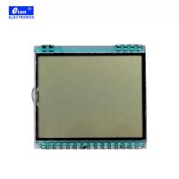China Custom Transparent 7 Segment Monochrome LCD Display Module for Hygrothermograph Monitor for sale