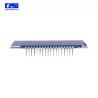 China Automotive Segment LCD Display, Car Dashboard LCD Module for Temp Fuel Consumption Indicator for sale