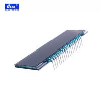 China Automotive Segment LCD Display, Car Dashboard LCD Module for Temp Fuel Consumption Indicator for sale