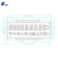 China Customized Positive Ultrasonic Water tank Level Meter Sensor Lcd for Water Meter for sale