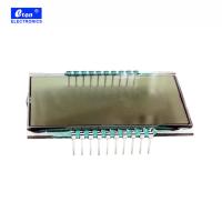China Custom TN VA LCD Monochrome  Electronic Digital Clock Display Screen 50x30x2.8mm Segment Displays Product Category for sale