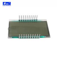 China Custom TN VA LCD Monochrome  Electronic Digital Clock Display Screen 50x30x2.8mm Segment Displays Product Category for sale