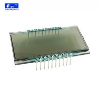 China Custom TN VA LCD Monochrome  Electronic Digital Clock Display Screen 50x30x2.8mm Segment Displays Product Category for sale