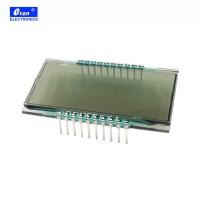 China Custom TN VA LCD Monochrome  Electronic Digital Clock Display Screen 50x30x2.8mm Segment Displays Product Category for sale