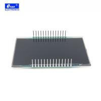 China Custom Segment VA Lcd Display 68.5x49mm Digital Date Temperature Controller Screen Lcd Display for sale