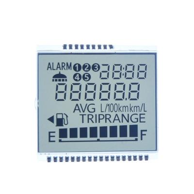 China Manufacturer's High Quality HTN LCD Module 7 Segment Speedometer Display for Motorcycles In-Stock Panel for Instrument Screen for sale