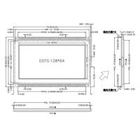 China Factory Wholesale Cheapest 128x64 Rohs Display Module Lcd 128x64 Dot matrix Display for sale