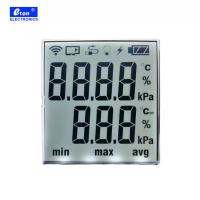 China Customizable Manufacturer's LCD Display HTN Text Segment Air Conditioning Thermostat with Broken Code Screen for sale