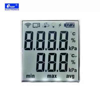 China Customizable Manufacturer's LCD Display HTN Text Segment Air Conditioning Thermostat with Broken Code Screen for sale