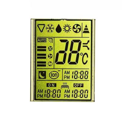 China Transparent  LCD Screen Glass Panel for Air-Condition 120 Pin Lcd Controller for sale