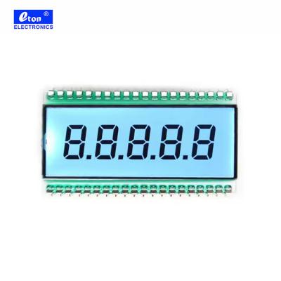China Factory Outlet Custom 5-Digit LCD Display for Fuel for Segment Displays for sale