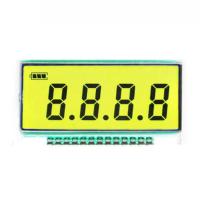 China High Quality Lcd 7 Segment Lcd Glass 5 Digit 7 Segment Display 14 Pins TN Positive Custom Small Size Lcd Panel for sale