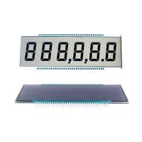 China High Quality 6 Digit 7 Segment TN Type LCD Display Screen Customizable Factory Fuel Dispenser Display for sale