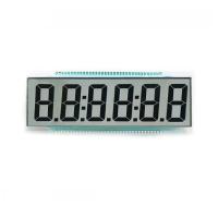 China Custom Big Small 7 Segment Monochrome Display Screen Glass Panel Module TN LCD Display for sale