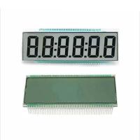 China Custom Big Small 7 Segment Monochrome Display Screen Glass Panel Module TN LCD Display for sale
