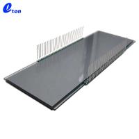 China ET-S4614 6 Digit 7 Segment 70 Pins Tn Lcd Display with Backlight for Oil Gas Fuel Dispenser Lcd Panel for sale