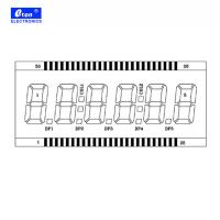 China Professional Manufacturer's Custom 6 Digit 7 Segment TN LCD Pump Control Module for Fuel Dispensers for sale
