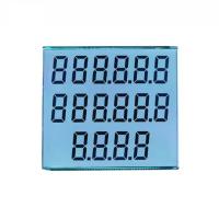 China Factory Customized Price 664 Digit Fuel Dispenser Screen Monochrome 130 Pin Standard LCD Products for sale