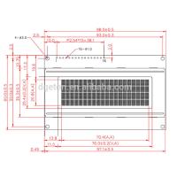 China 15 years factory price Rohs custom monochrome 20 4 20x4 character LCD 2004 lcd display module for sale