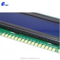 China Monochrome 16x2 Yellow Green/blue Color 1602a Character Lcd Display for sale