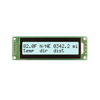 China LCD CHAR DISP 20X2 Serial/ I2C/ RS232/6800/8080 Interface for sale