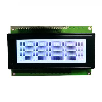 China Customized White Background with Blue Text 98x60  Monochrome Fstn Mono 5.0v 4.5v 20(characters)* 4(line)  Lcd Display for sale