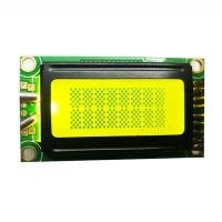 China Customized YellowGreen,  Monochrome Stn 5.0V 8(characters) X 2(line)  Lcd Display for sale