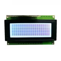 China Customized White Background with Blue Text 98x60  Monochrome Fstn Mono 5.0v 4.5v 20(characters)* 4(line)  Lcd Display for sale