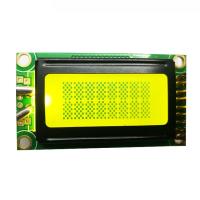 China Customized YellowGreen,  Monochrome Stn 5.0V 8(characters) X 2(line)  Lcd Display for sale