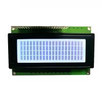 China Customized White Background with Blue Text 98x60  Monochrome Fstn Mono 5.0v 4.5v 20(characters)* 4(line)  Lcd Display for sale