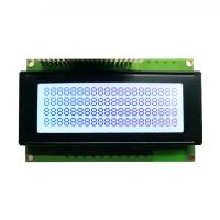 China Customized White Background with Blue Text 98x60  Monochrome Fstn Mono 5.0v 4.5v 20(characters)* 4(line)  Lcd Display for sale